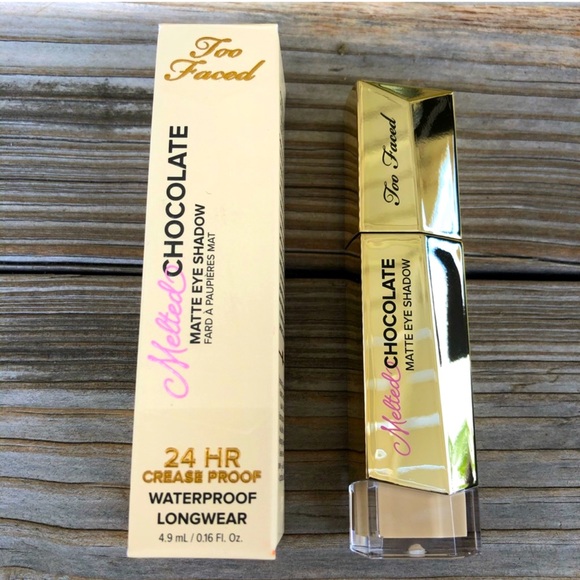Too Faced | Makeup | Nib Too Faced Melted Chocolate Matte Eye Shadow In ...